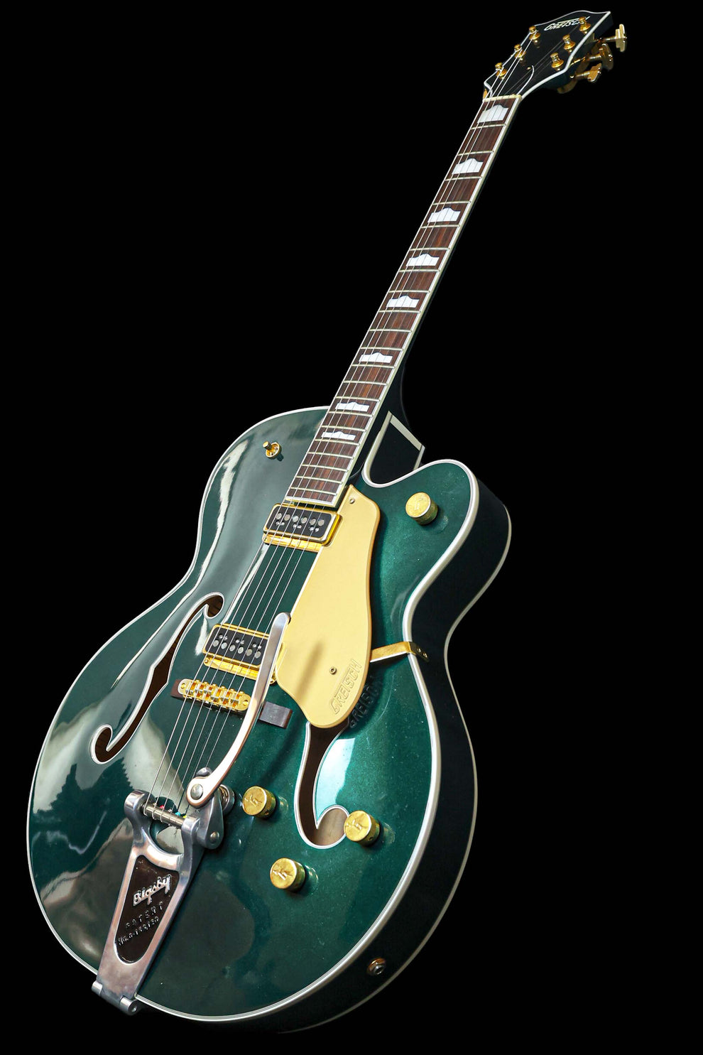 Gretsch Country Club 6196CG - Cadillac Green - 2004 – Fretboard Jungle